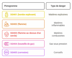 Pictogrammes chimiques